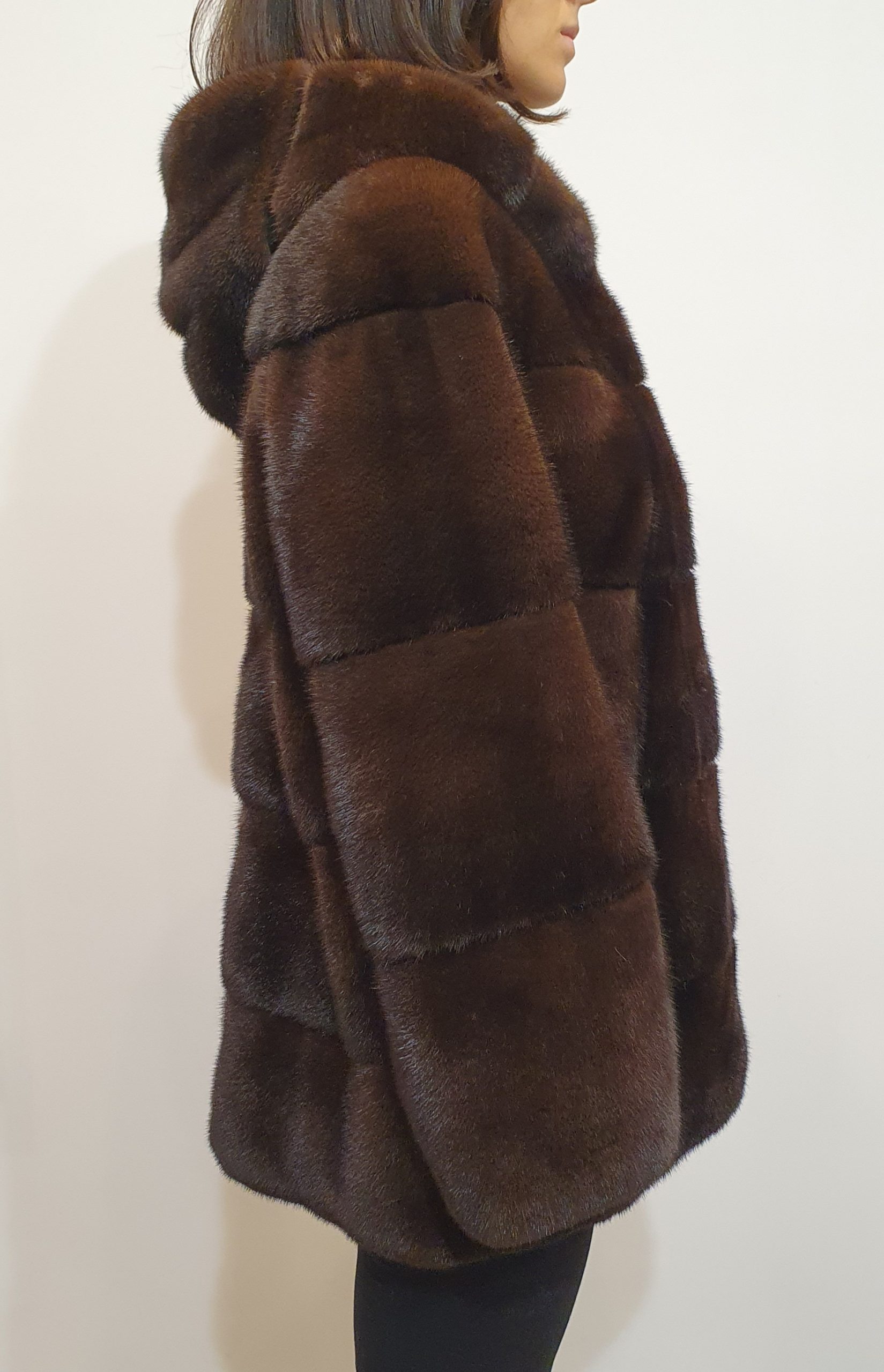 CAPO VISONE MOGANO - Campobasso Pellicce